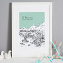 Personalised St Maarten Print By Tessa Galloway Illustration ...