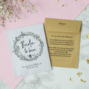 10 ‘Bride To Bee’ Hen Party Seed Packet Favours By Wedding In A Teacup ...