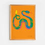 Snake | A4 Limited Edition Prints By Sunny Beast | notonthehighstreet.com