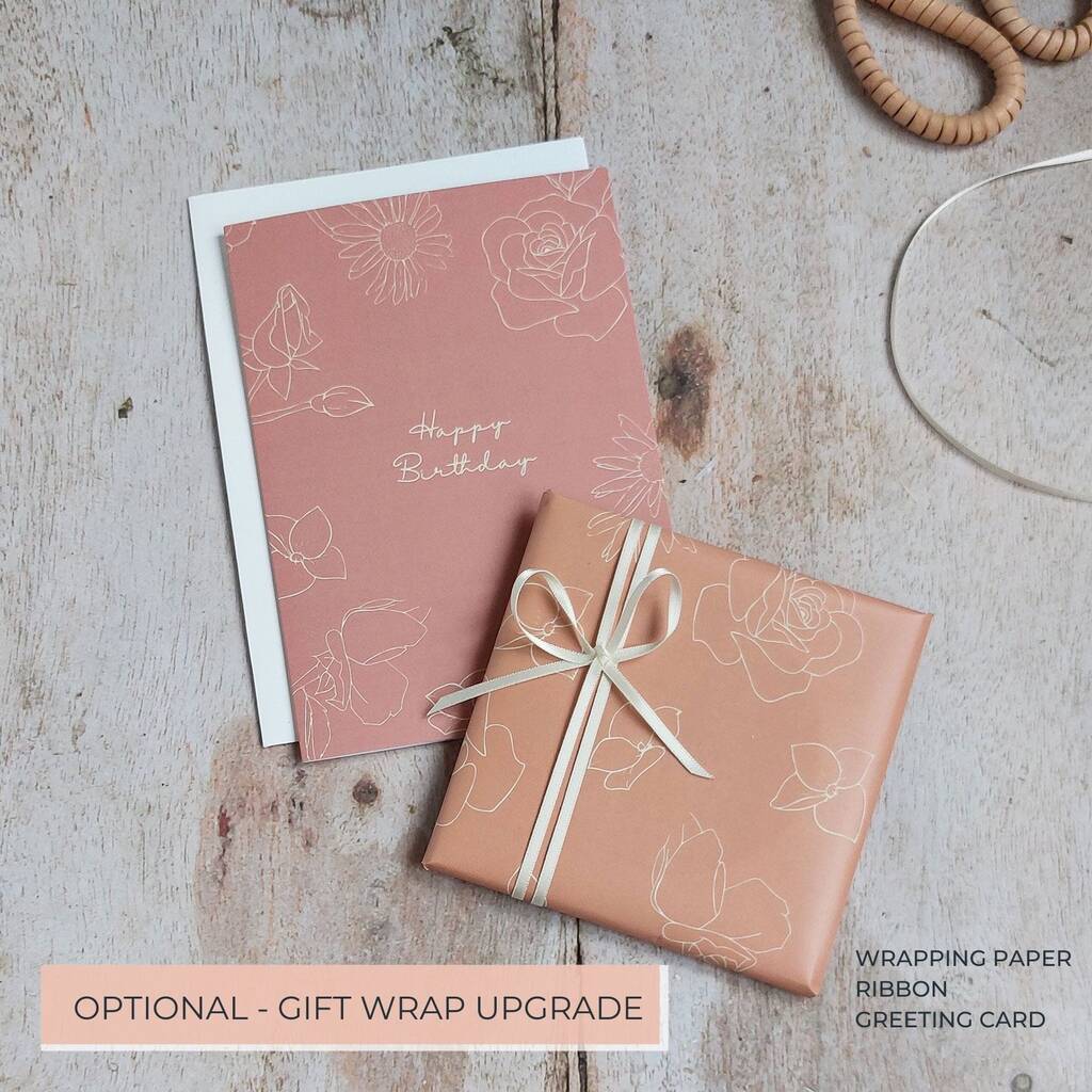 Personalised Birthflower Mother Daughter Necklace By Louisa Russell