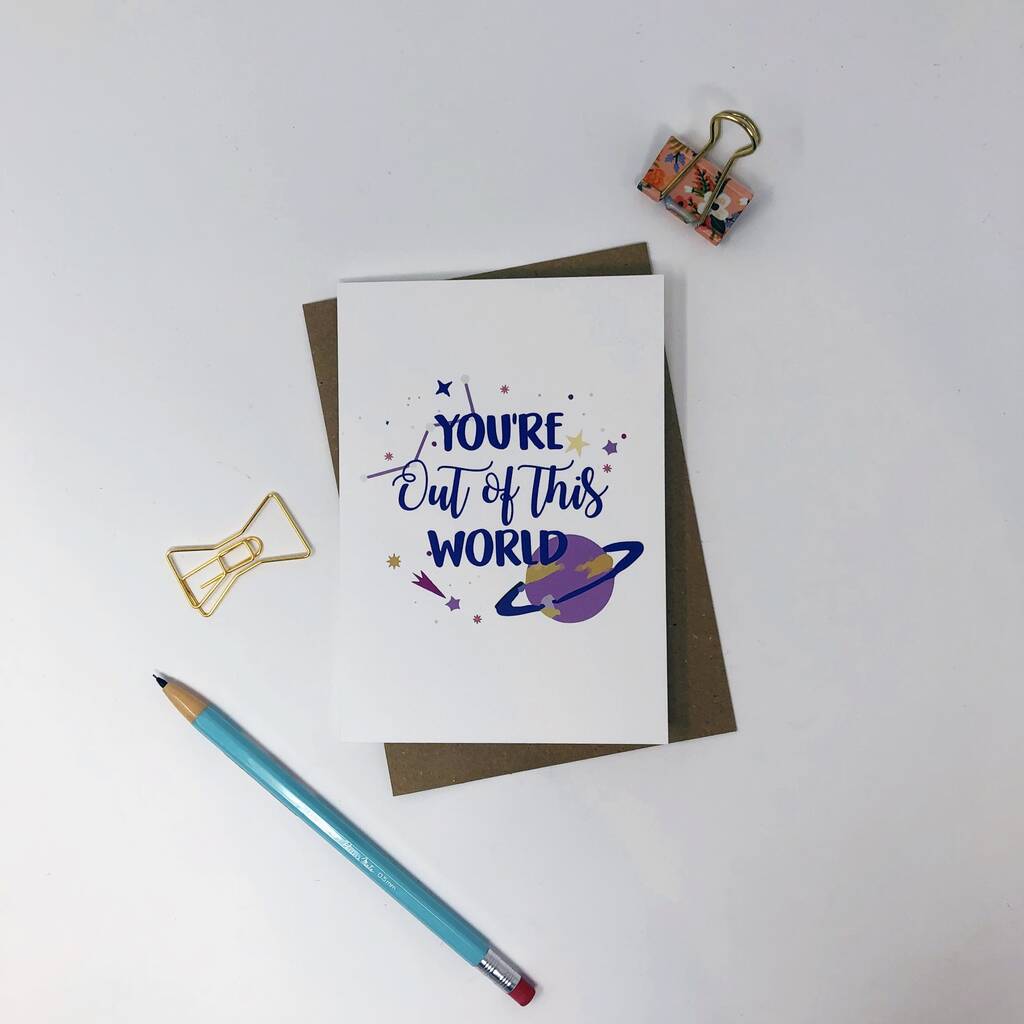 you're out of this world valentines card by xoxo designs by ruth ...