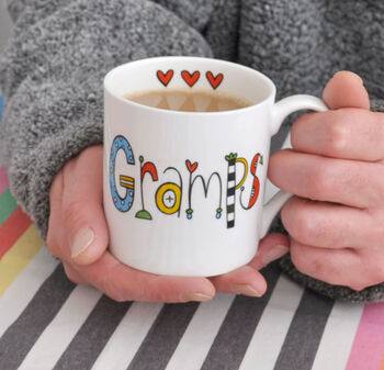 Gramps China Mug Fine Bone China By Mary Fellows | notonthehighstreet.com