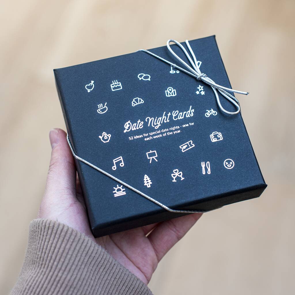 Deluxe Date Night Cards By Thispaperbook | notonthehighstreet.com