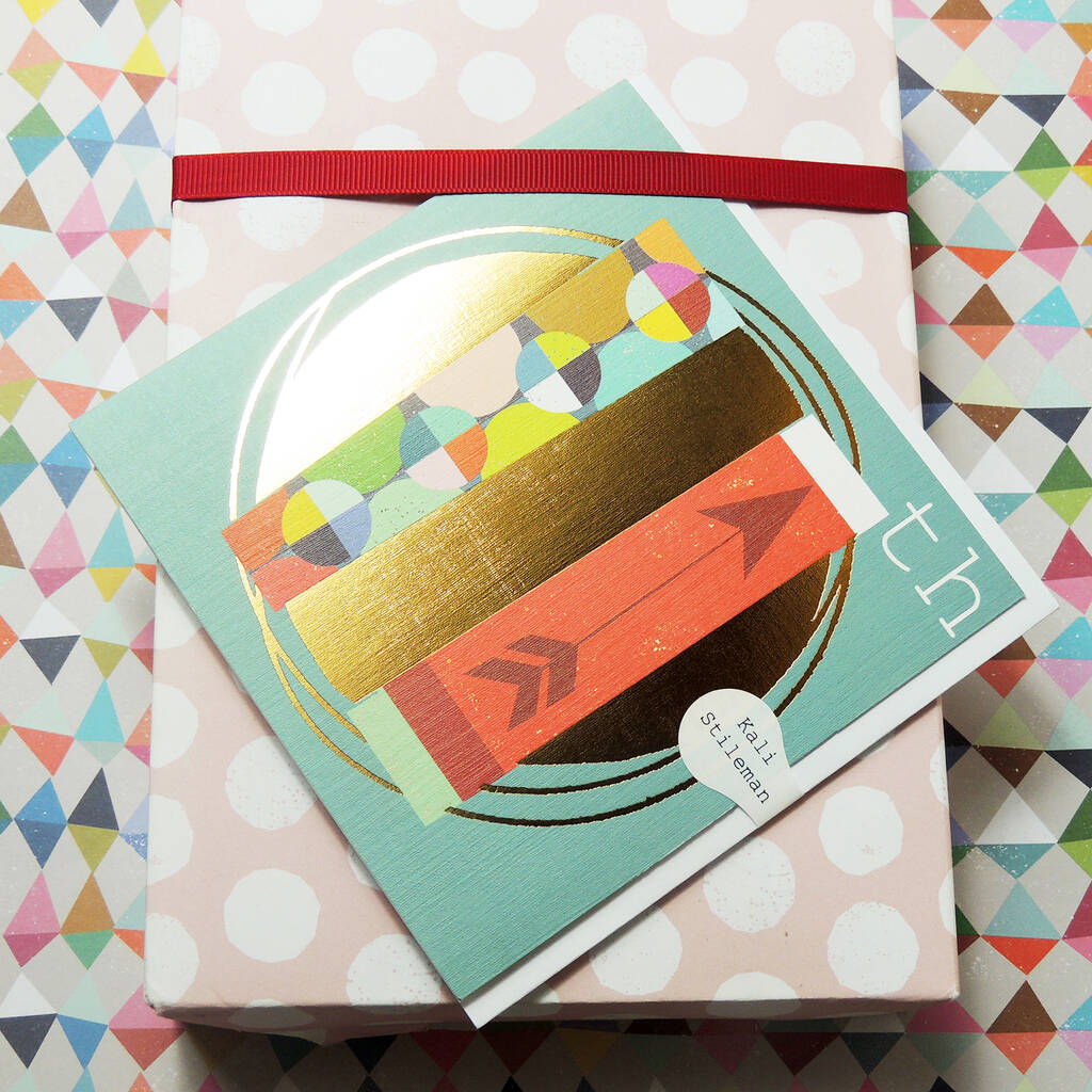 Gold Foiled Number Eleven Card By Kali Stileman Publishing ...
