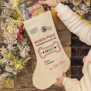Personalised Christmas Stockings UK & Santa Sacks | notonthehighstreet