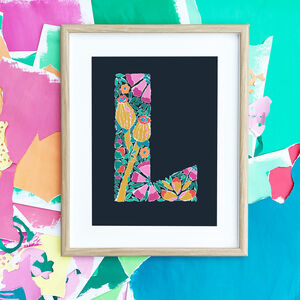 Letter L Original Art By jessica graham