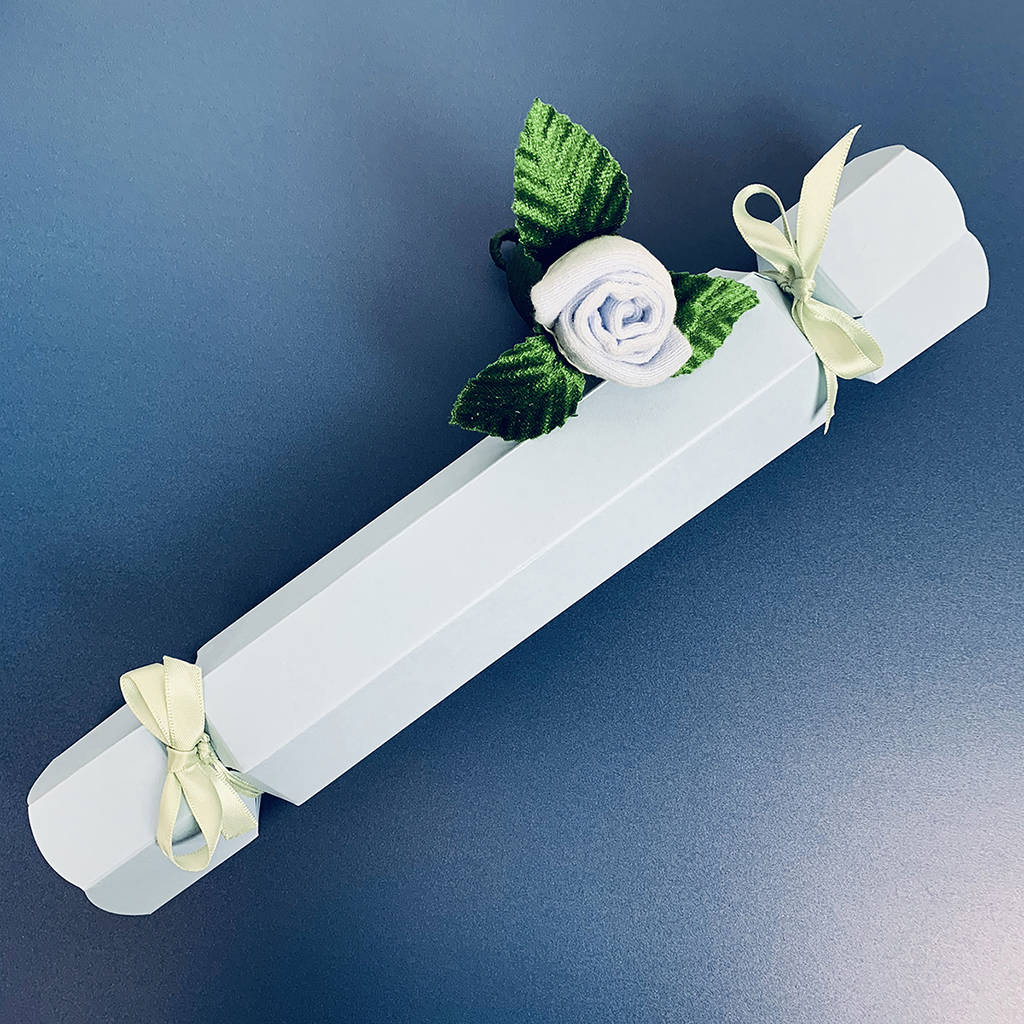 Baby's First Christmas Cracker Sock Gift By Babyblooms ...