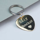 Personalised Plectrum Keyring By Penelopetom | notonthehighstreet.com