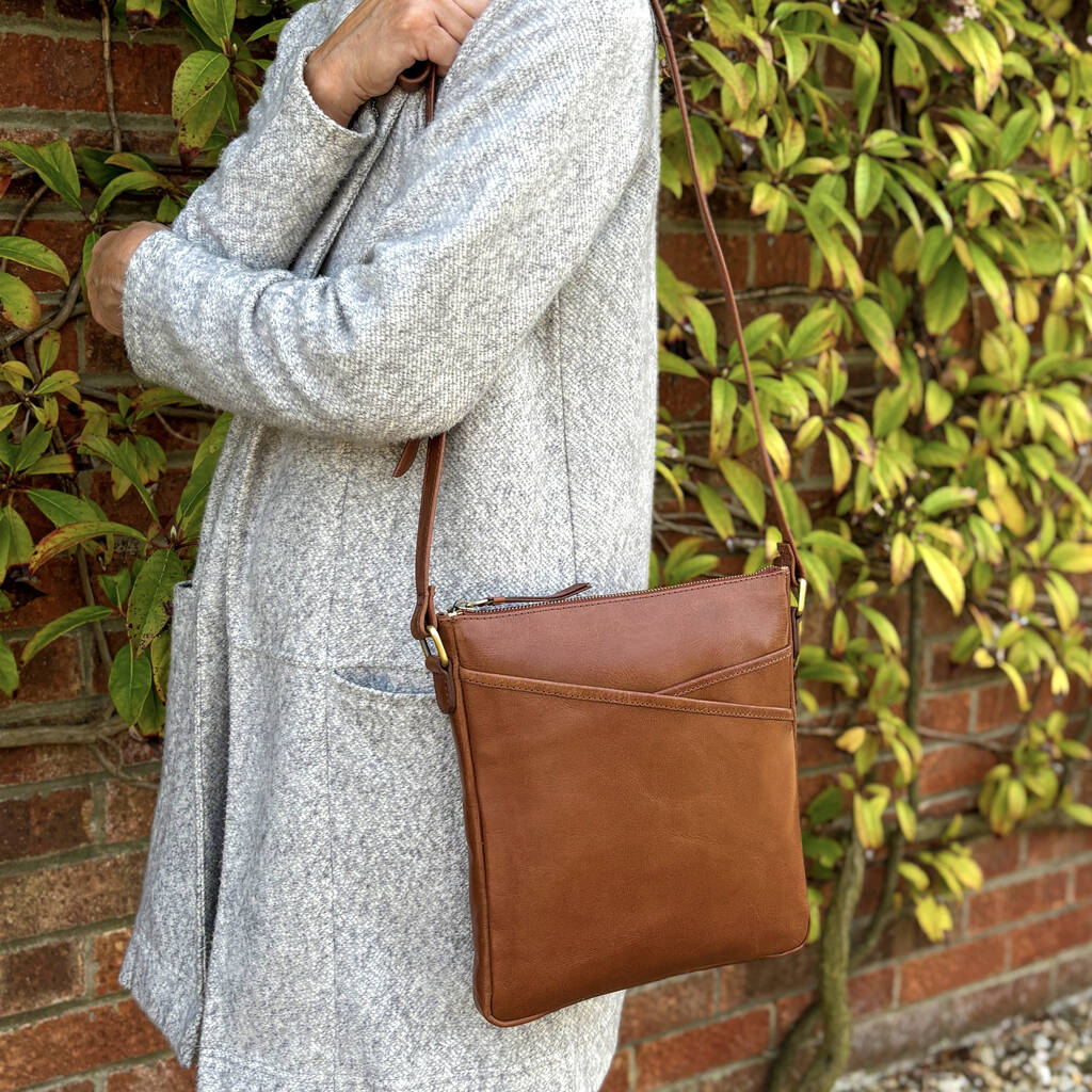 Women's Leather Cross Body, Shoulder Bag By Holly Rose