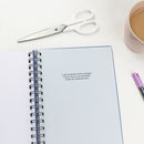 'the world awaits' secret messages notebook by martha brook ...