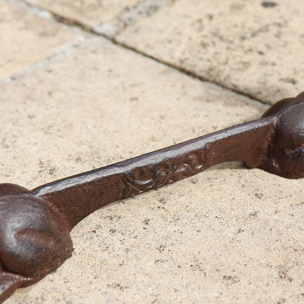 cast iron stag boot scraper by dibor | notonthehighstreet.com
