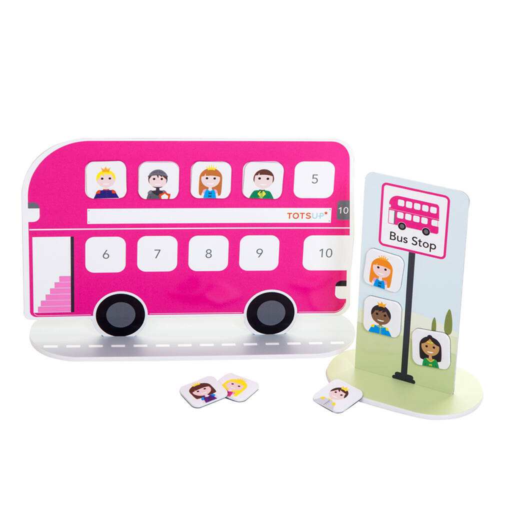 Reward Chart: Personalised Magnetic Bus By TOTSUP | notonthehighstreet.com