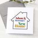 Personalised New Home Card By Cherry Pete | notonthehighstreet.com