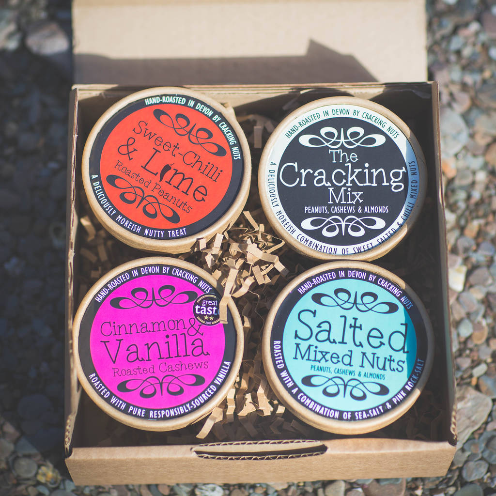 Cracking Nuts Selection Box Four Tubs By Cracking Nuts ...