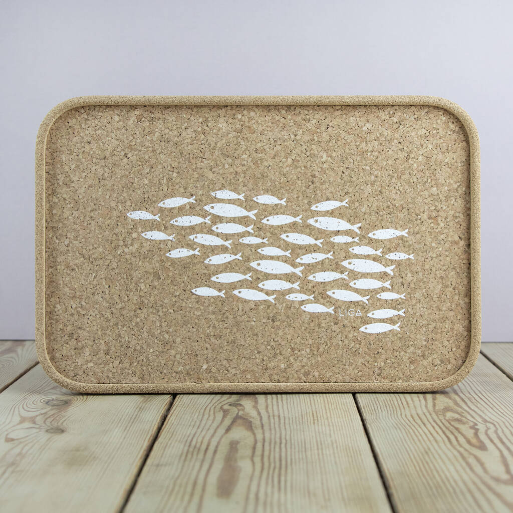 Cork Fish Tray By LIGA | notonthehighstreet.com