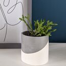 Handmade Slanted Plant Pot By Four Homeware | notonthehighstreet.com