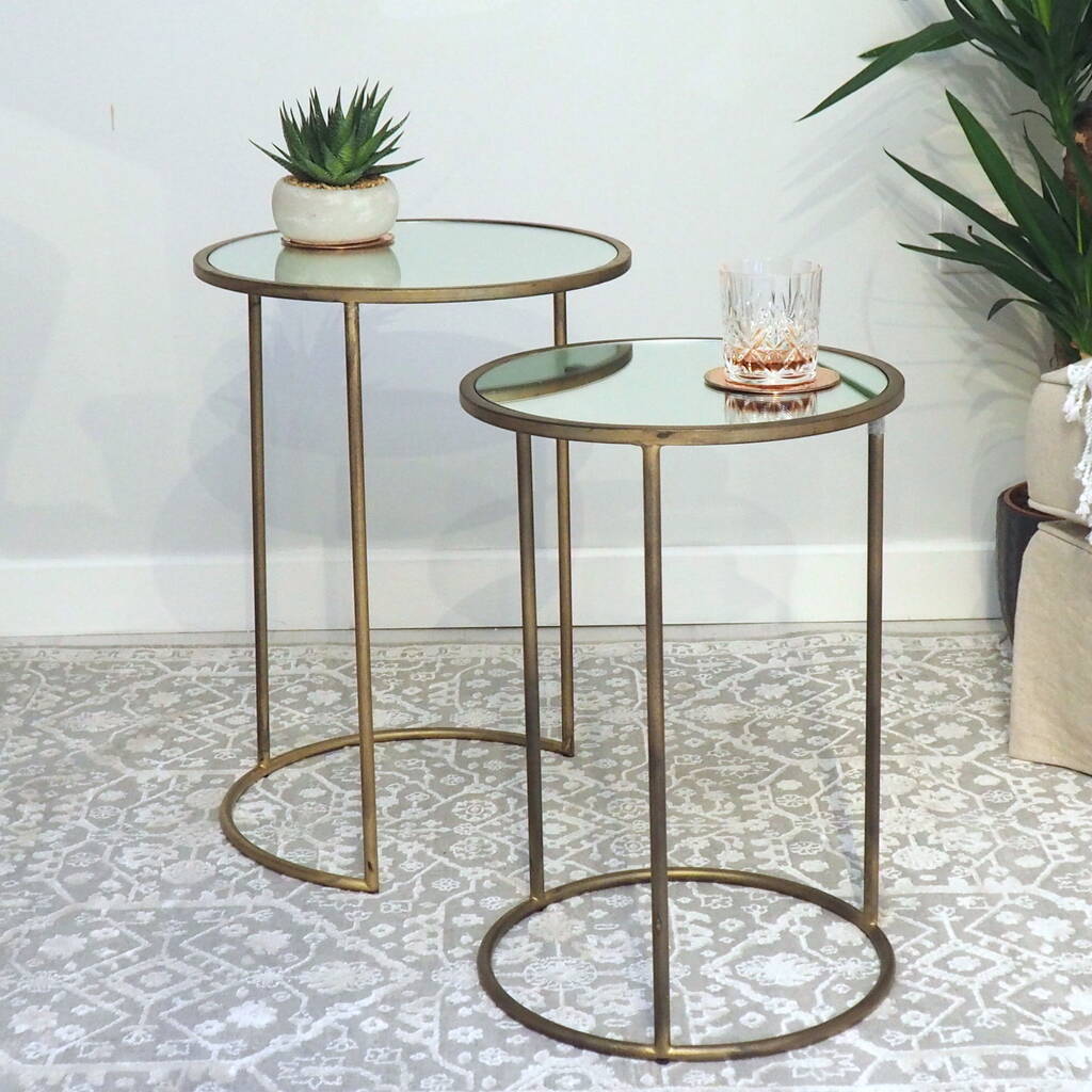 Accent Nest Of Two Side Tables By Za Za Homes | notonthehighstreet.com