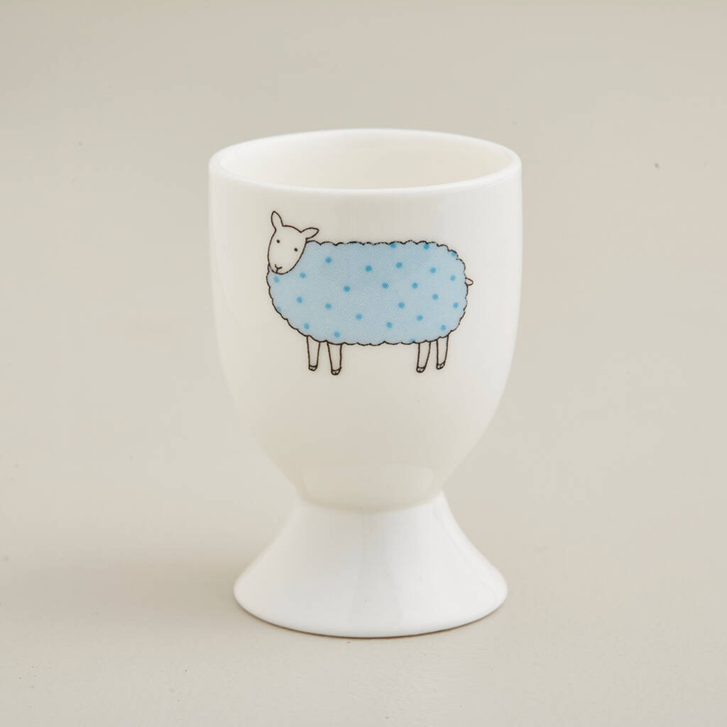 sheep egg cup by mary kilvert | notonthehighstreet.com