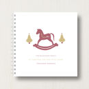 personalised christmas memory book by designed | notonthehighstreet.com