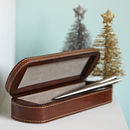 personalised leather box file by life of riley | notonthehighstreet.com