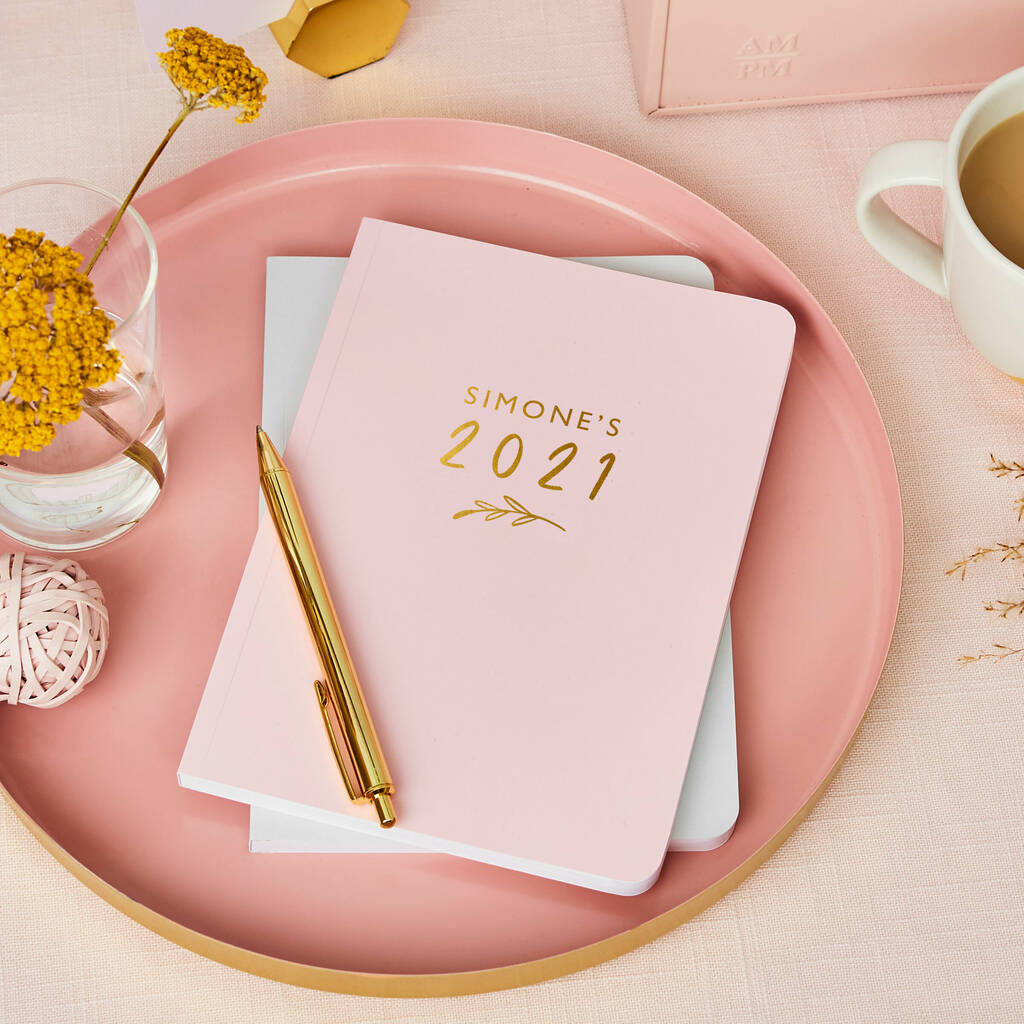Personalised Bloom 2021 Weekly Diary By Martha Brook ...