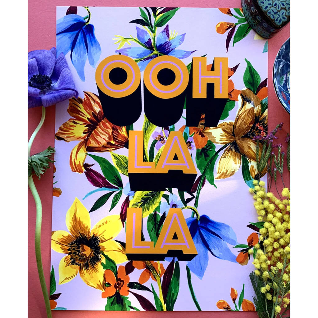Giclée Fine Art 'ooh La La' Print By Max Made Me Do It ...