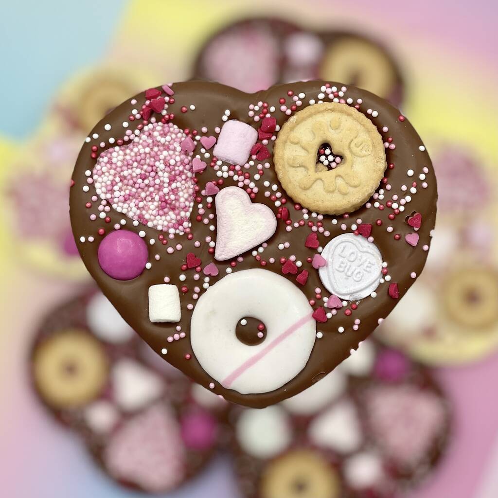 Sweet Heart Chocolate Bar By Choc Til You Drop | notonthehighstreet.com