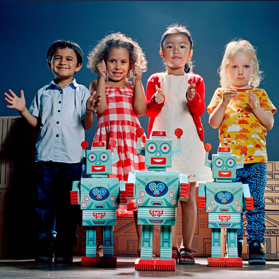 build a mega bot giant robot by clockwork soldier | notonthehighstreet.com