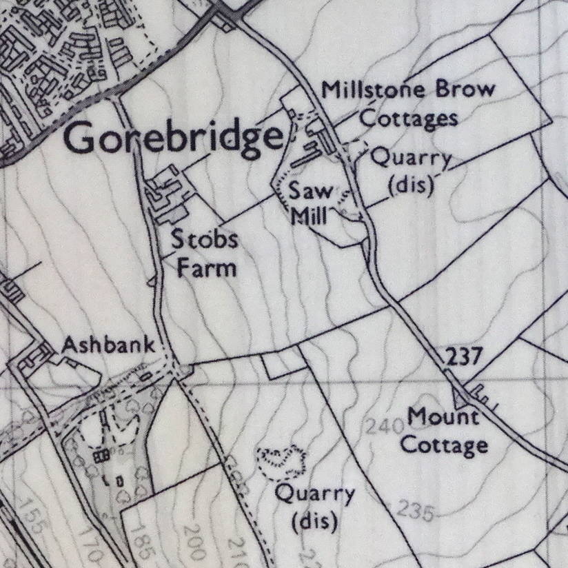 personalised heart location map print on wood by northern logic ...