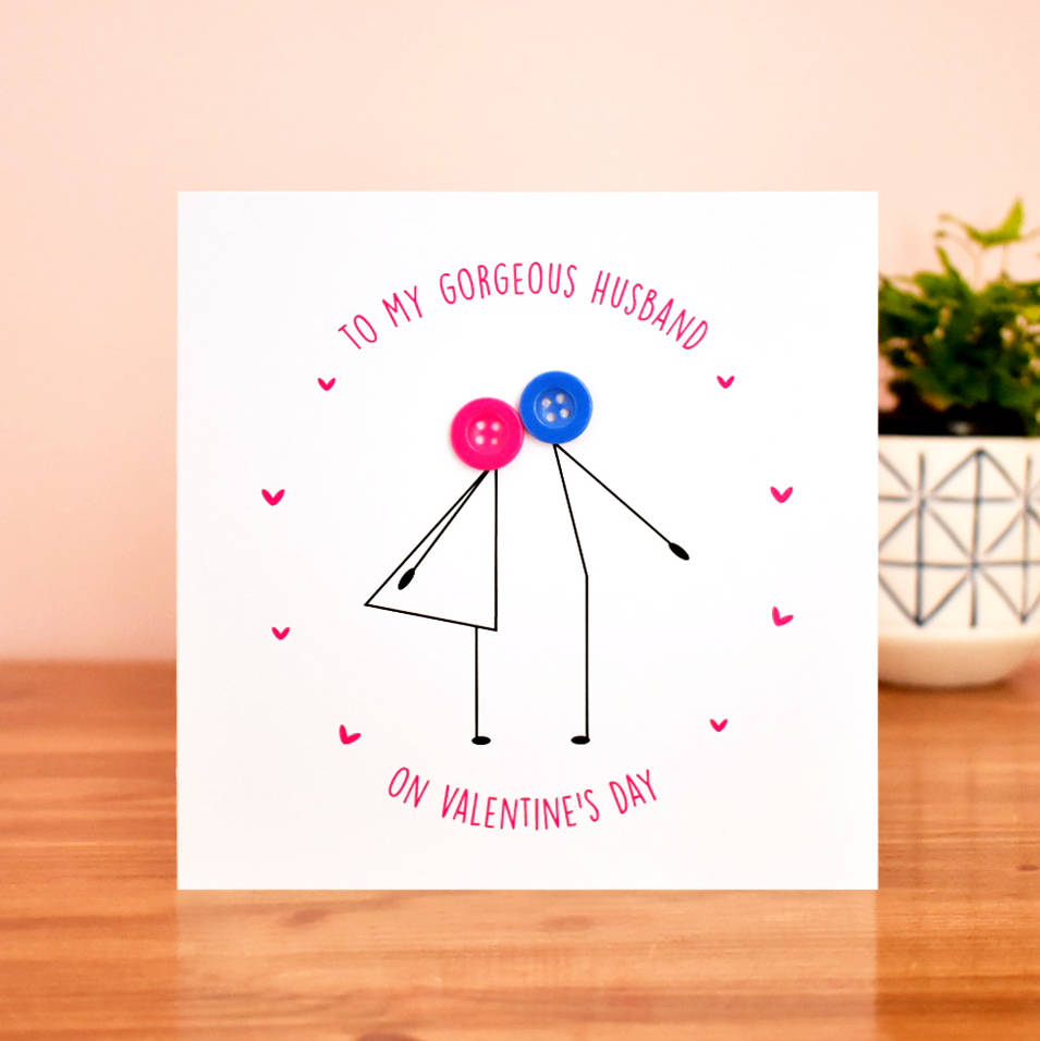 kissing couple anniversary card by mrs l cards | notonthehighstreet.com