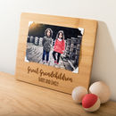 personalised grandchildren photo frame with photo by mirrorin ...