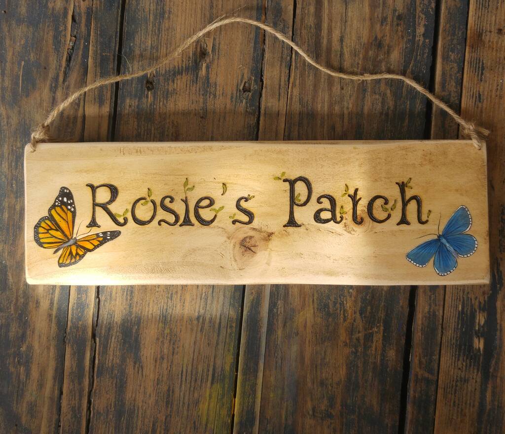 Children's Illustrated Insect Signs By Seagirl and Magpie ...