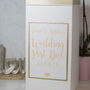Personalised Gold Glitter Card Post Box By Love Lumi Ltd ...