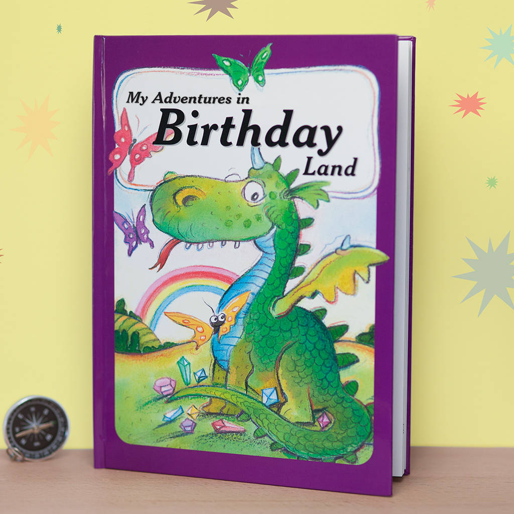 birthday land adventure personalised book by penwizard ...