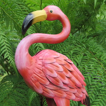 Metal Flamingo By The New Eden | notonthehighstreet.com