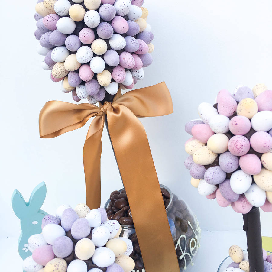 personalised mini egg sweet tree by sweet trees | notonthehighstreet.com