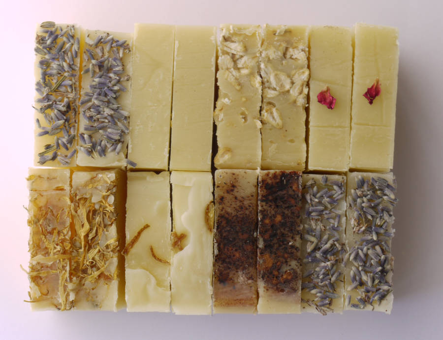 mini handmade guest soaps by second nature soaps | notonthehighstreet.com