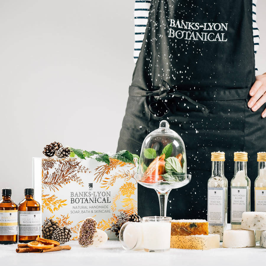 personalised botanicals pamper gift box by banks-lyon botanical ...