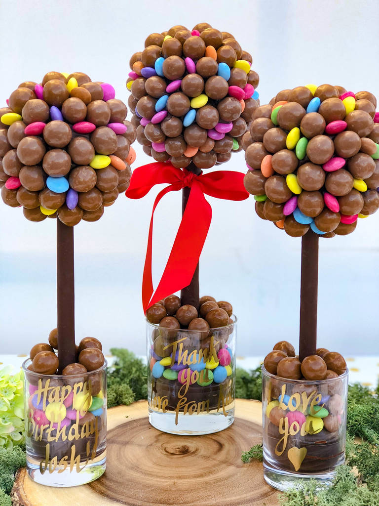 malteser and smarties chocolate tree by sweet trees ...