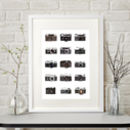 Classic Cameras Personalised Print By Over & Over | notonthehighstreet.com