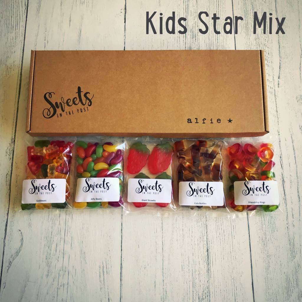 Personalised Christmas Tree Letterbox Sweets Box By Sweets In The Post ...