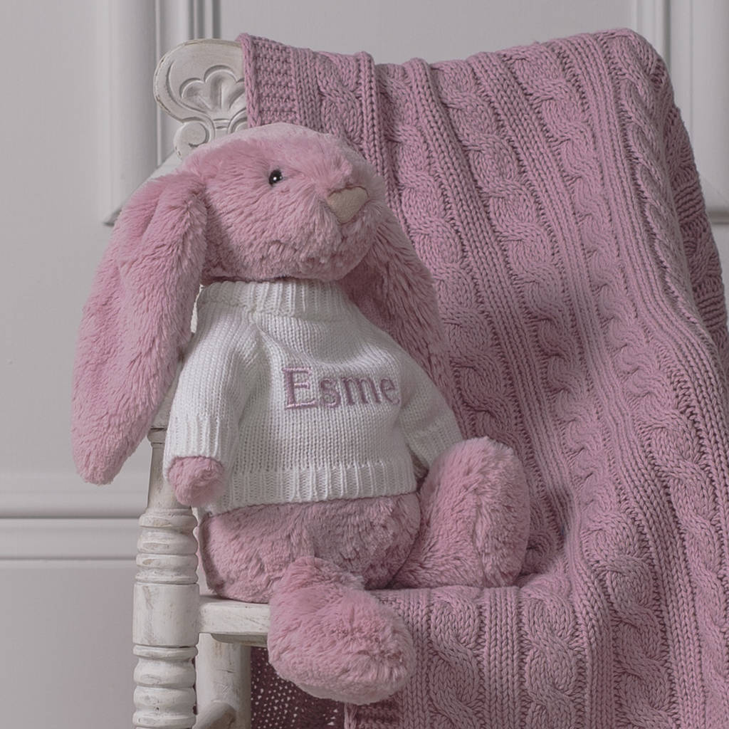 Bunny Rug Baby Blanket at Ester Gordan blog