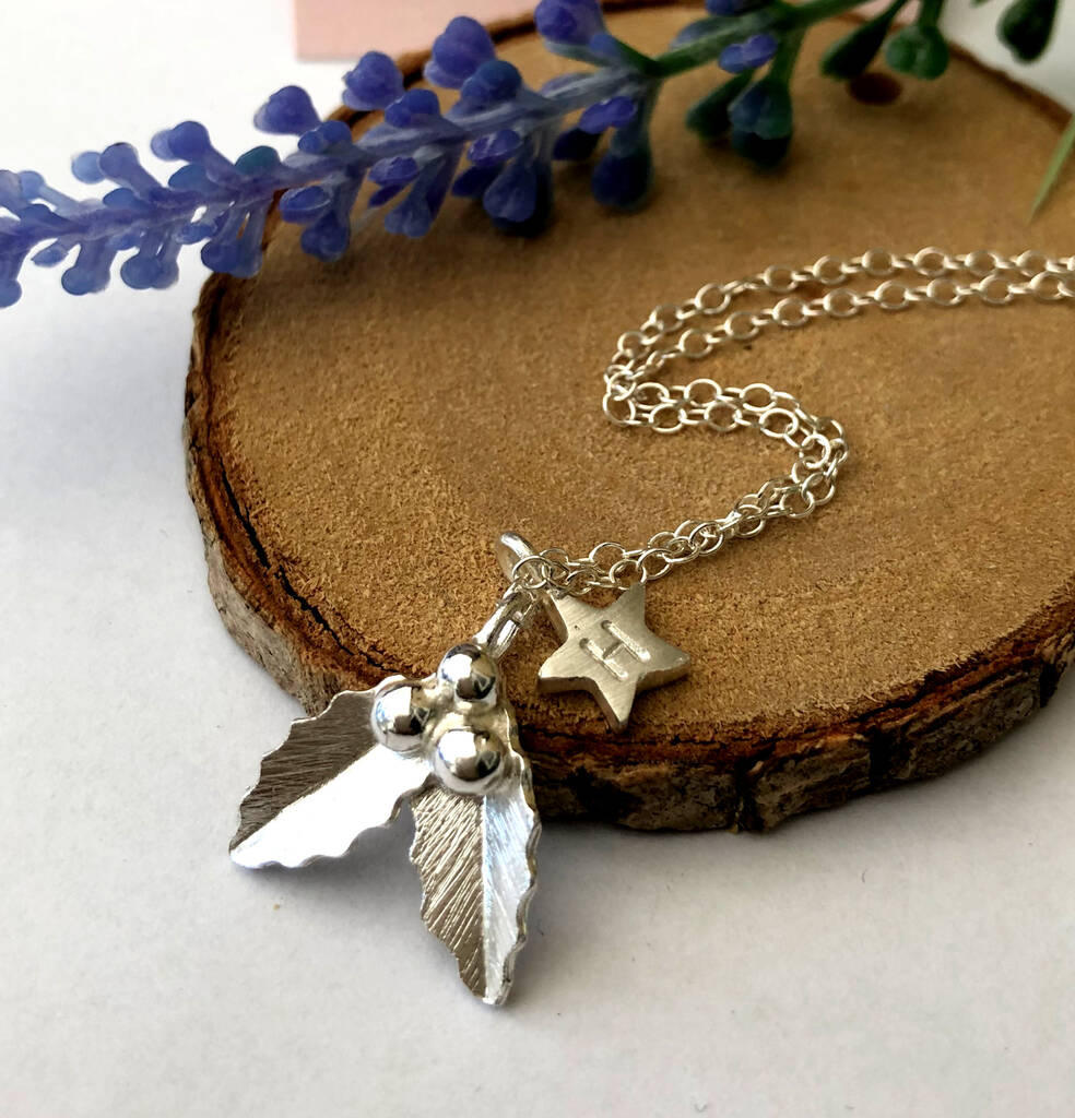 Holly Necklace By a ring a day | notonthehighstreet.com