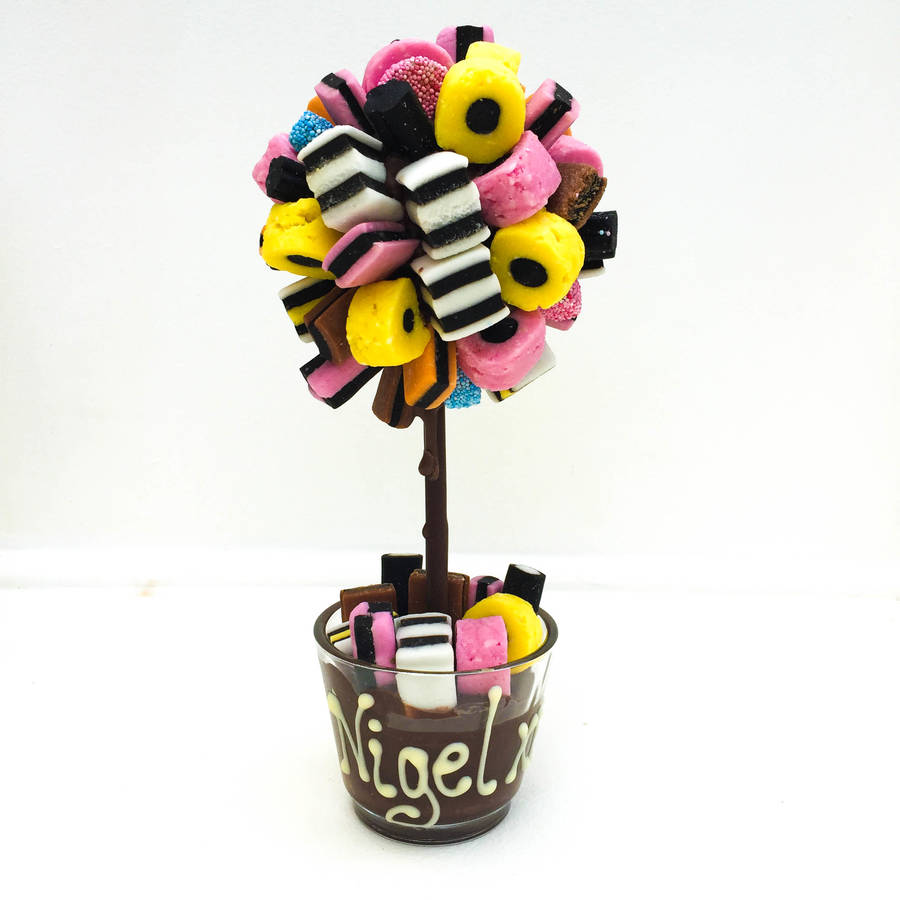 personalised allsorts sweet tree by sweet trees | notonthehighstreet.com
