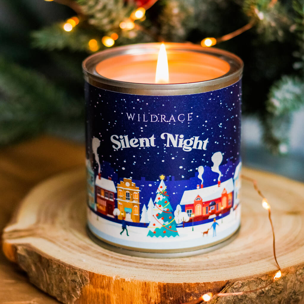 Silent Night Soy Wax Candle By WILDRACE