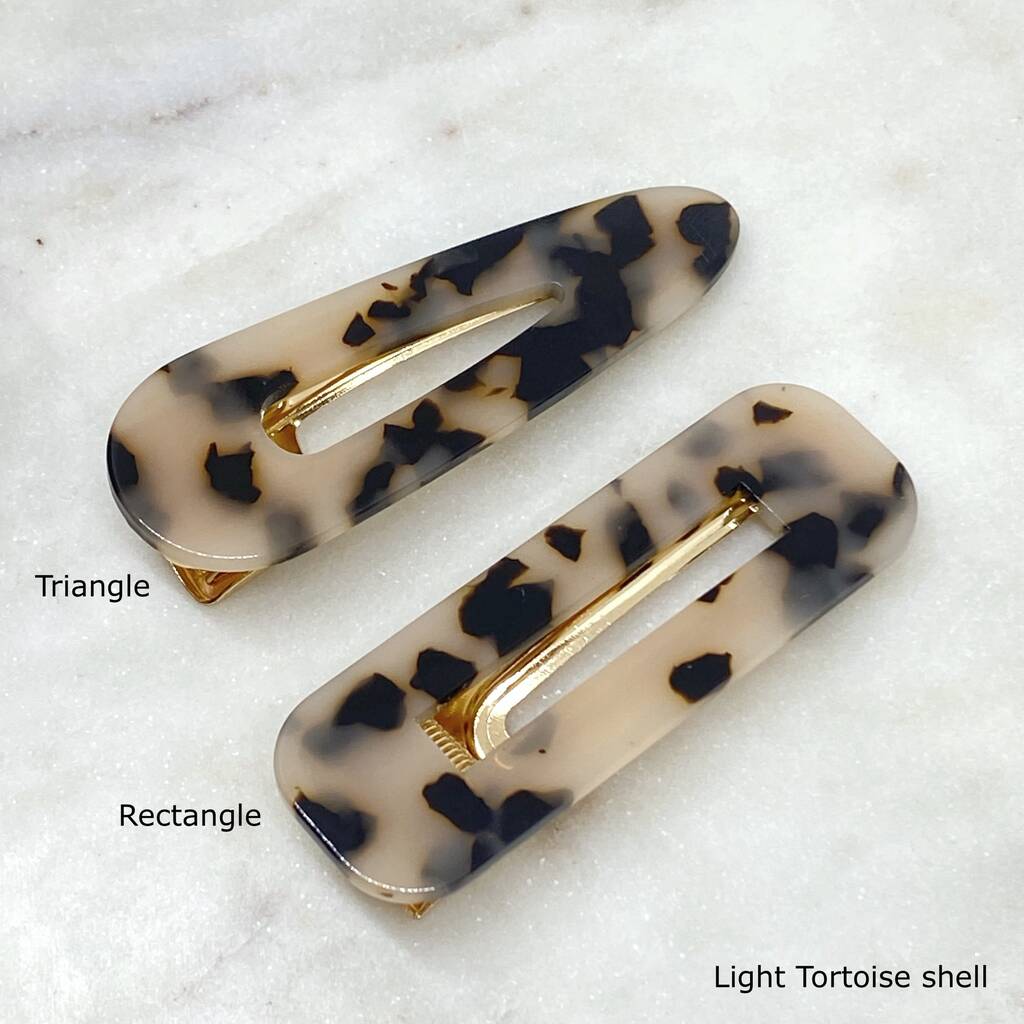 Tortoise Shell Hair Clip By The Lovely Edit | notonthehighstreet.com