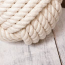 personalised white rope door stop by dibor | notonthehighstreet.com