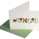 Grandad Card By The Botanical Abc | notonthehighstreet.com