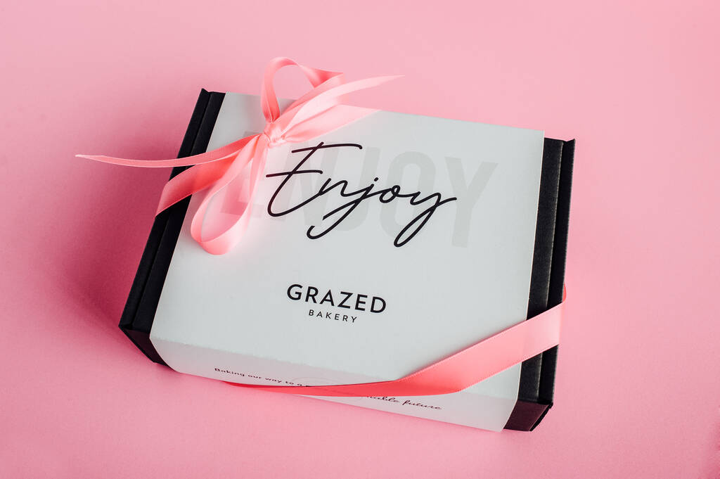 Valentine Hippo Brownie Heart By Grazed Bakery