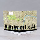 London Marathon Card By Atlas & I | notonthehighstreet.com
